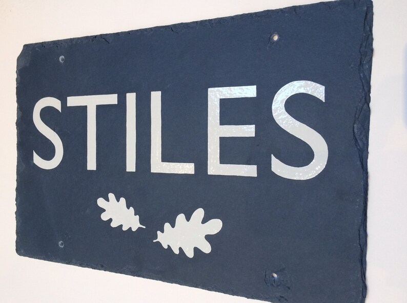 Hand Painted Slate House Signs Slate House Sign Slate | Etsy