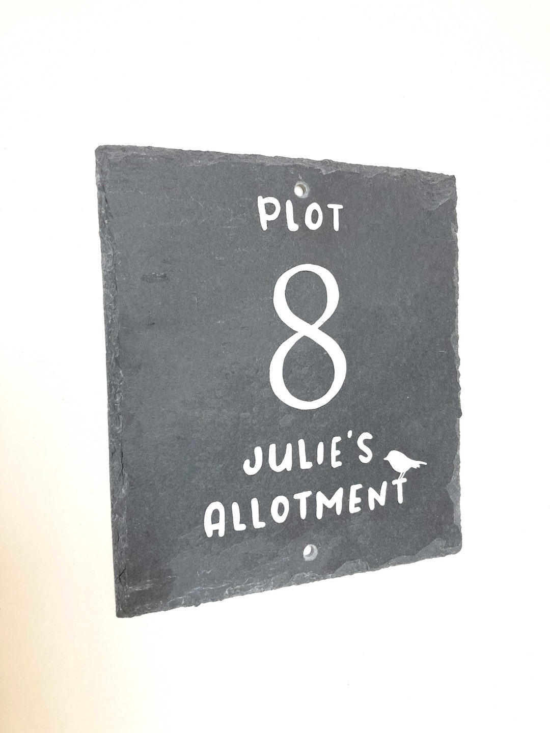Hand Painted Slate House Numbers - Etsy
