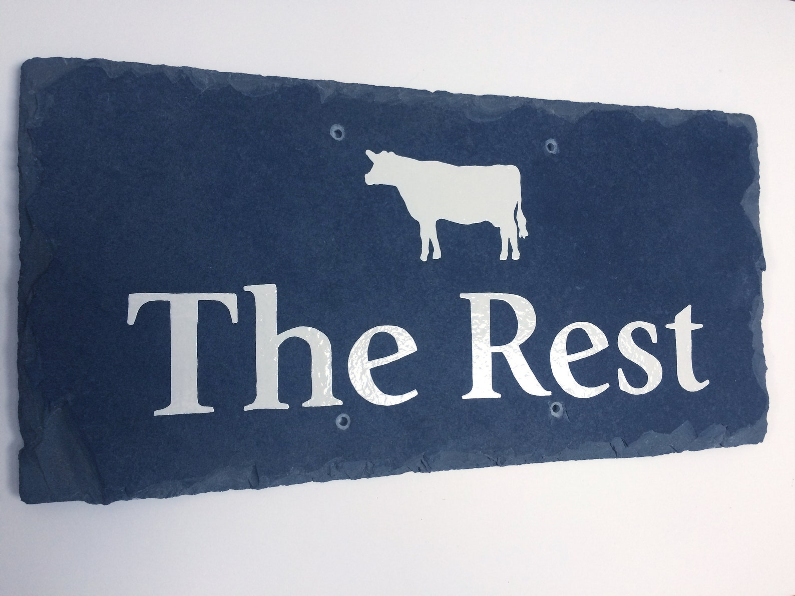 Hand Painted Slate House Signs Slate House Sign Slate | Etsy UK