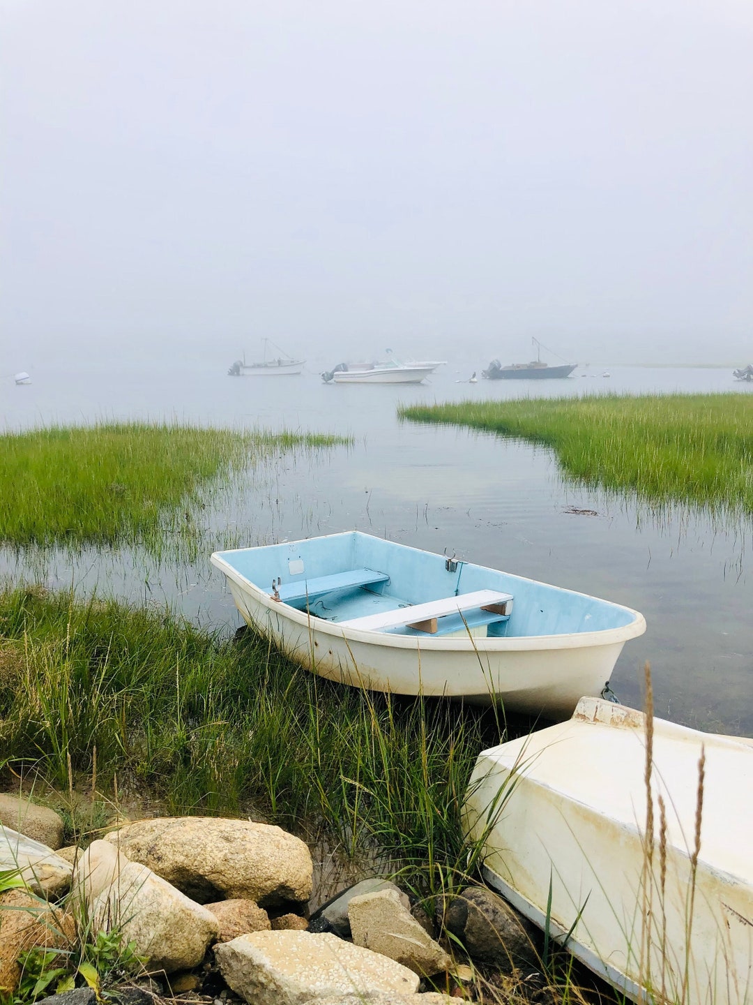 Nantucket Madaket Fog Digital Print - Etsy