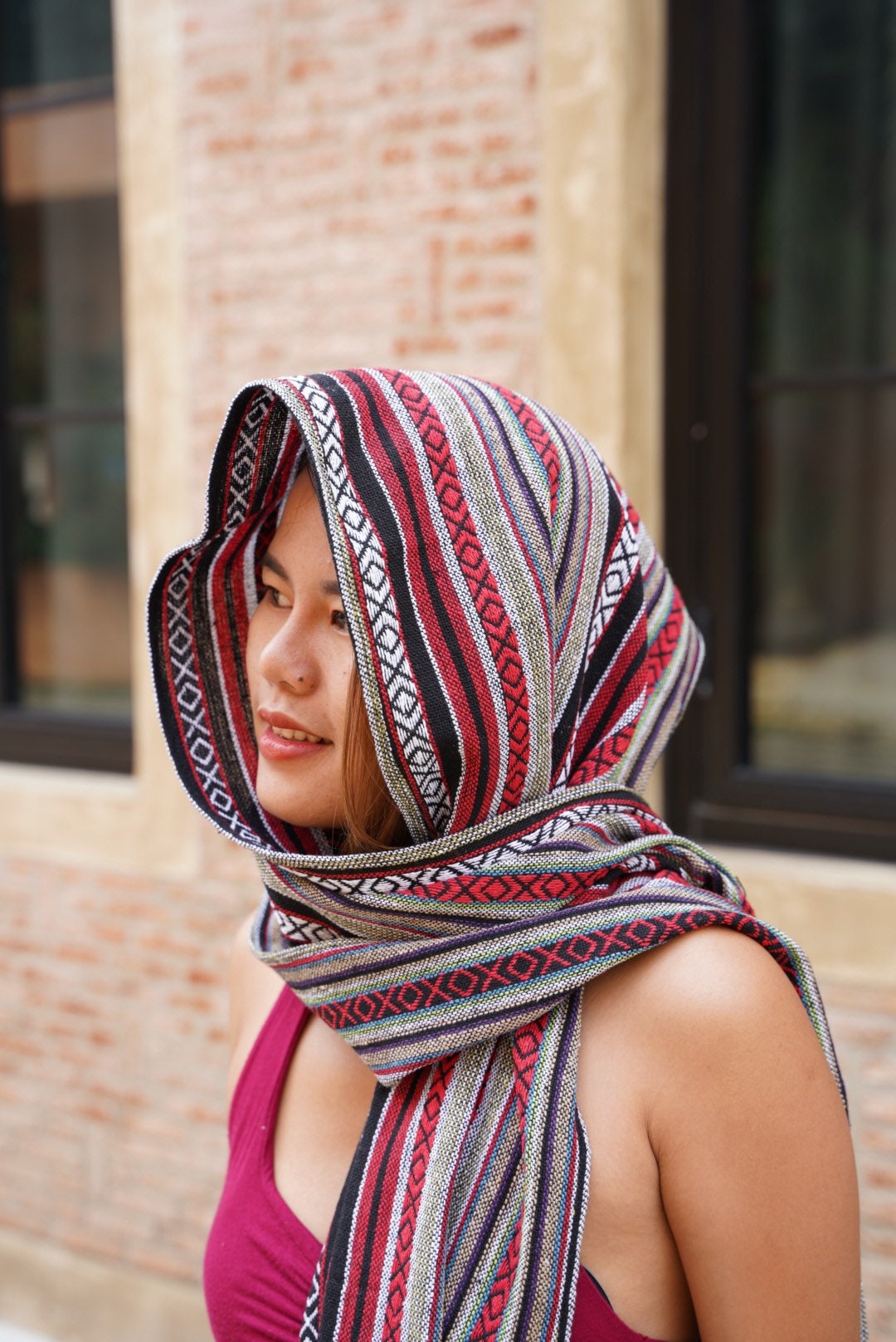 Shawl for Women / Shawl for Women or Men // Hippie Shawl // | Etsy