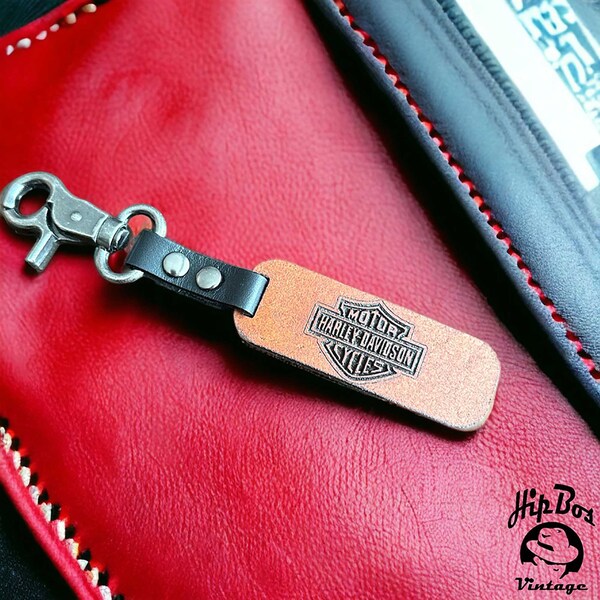 Harley Davidson Keyring - Etsy