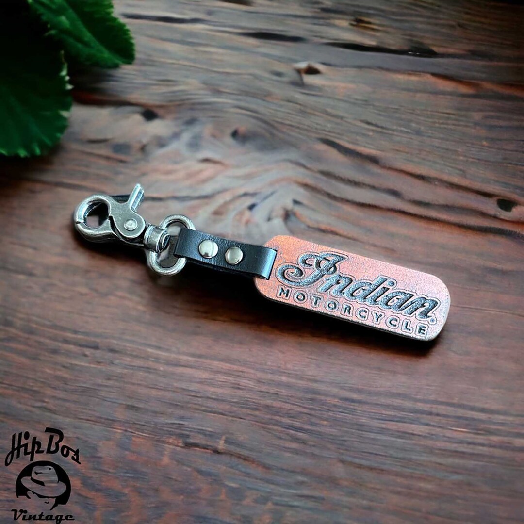 Personalized Indian Motorcycles Motorbike Key Chain - Custom Engraved ...
