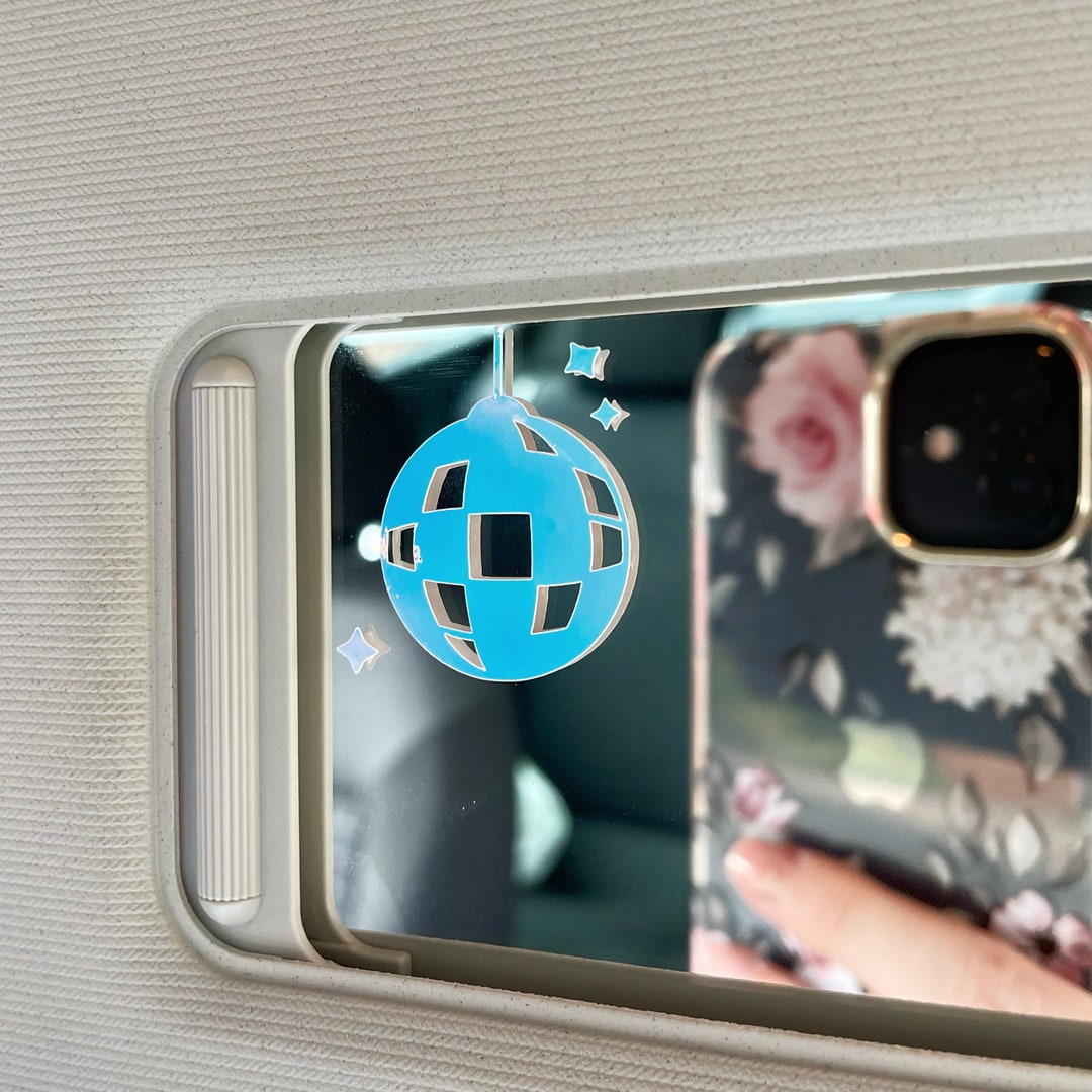 Set of Two Holographic Disco Ball Decal | Retro Disco Ball | Cute Car ...