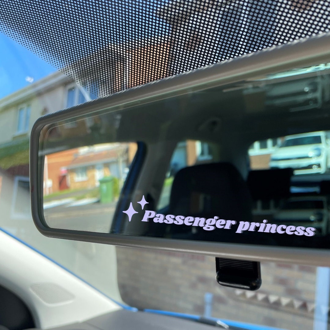 Passenger Princess Sticker Car Decal Car Sticker - Etsy