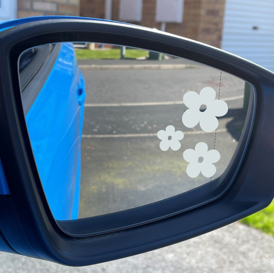Flower Car Sticker Decal Cute Flower Sticker Car Sticker - Etsy