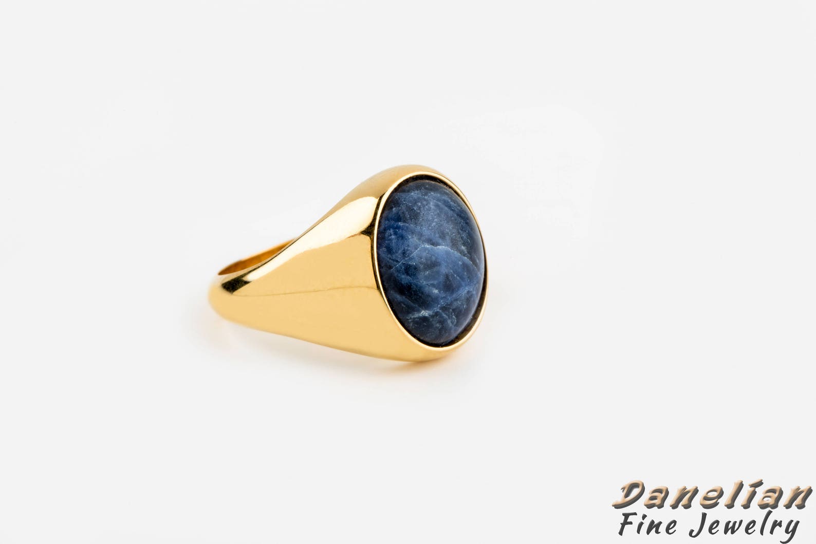 Gold Signet Ring Gemstone Signet Ring Aventurine Ring Pinky - Etsy