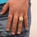 Gold Signet Ring, Chevalier Ring, Sovereign Ring, , Man Gold Ring ...