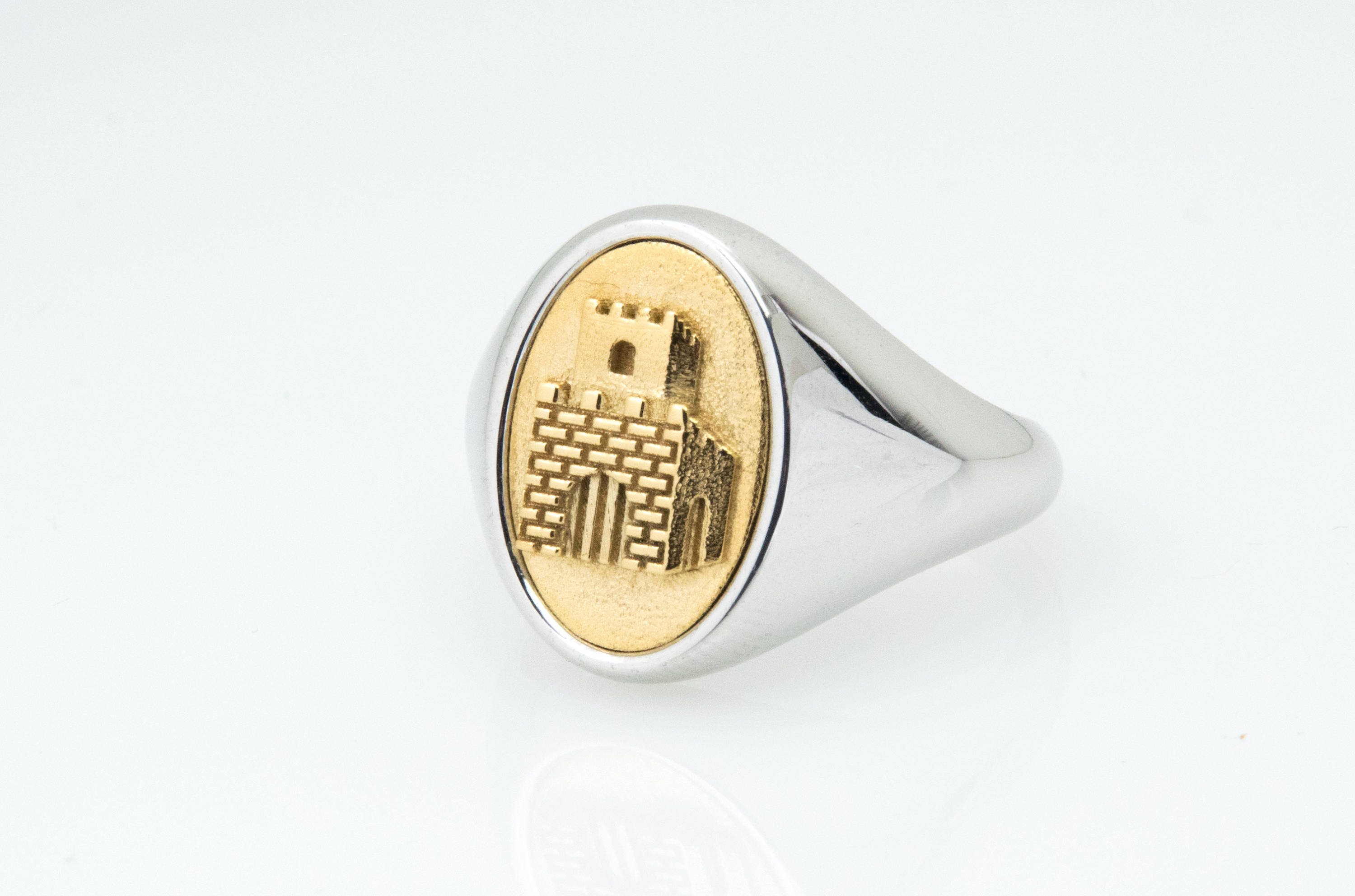 Man Signet Ring Medieval Ring Knight Ring Castle Ring - Etsy