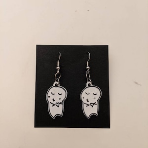 Handmade ATEEZ Atiny Yeosang Hehetmon Drawing Kpop Earrings | Etsy