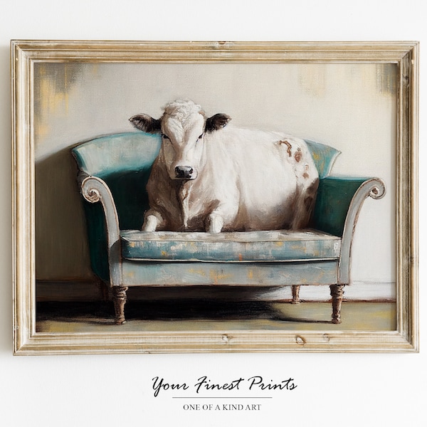 Cow Painting - Etsy