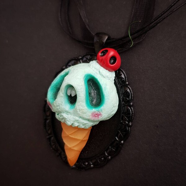 Creepy Necklace - Etsy