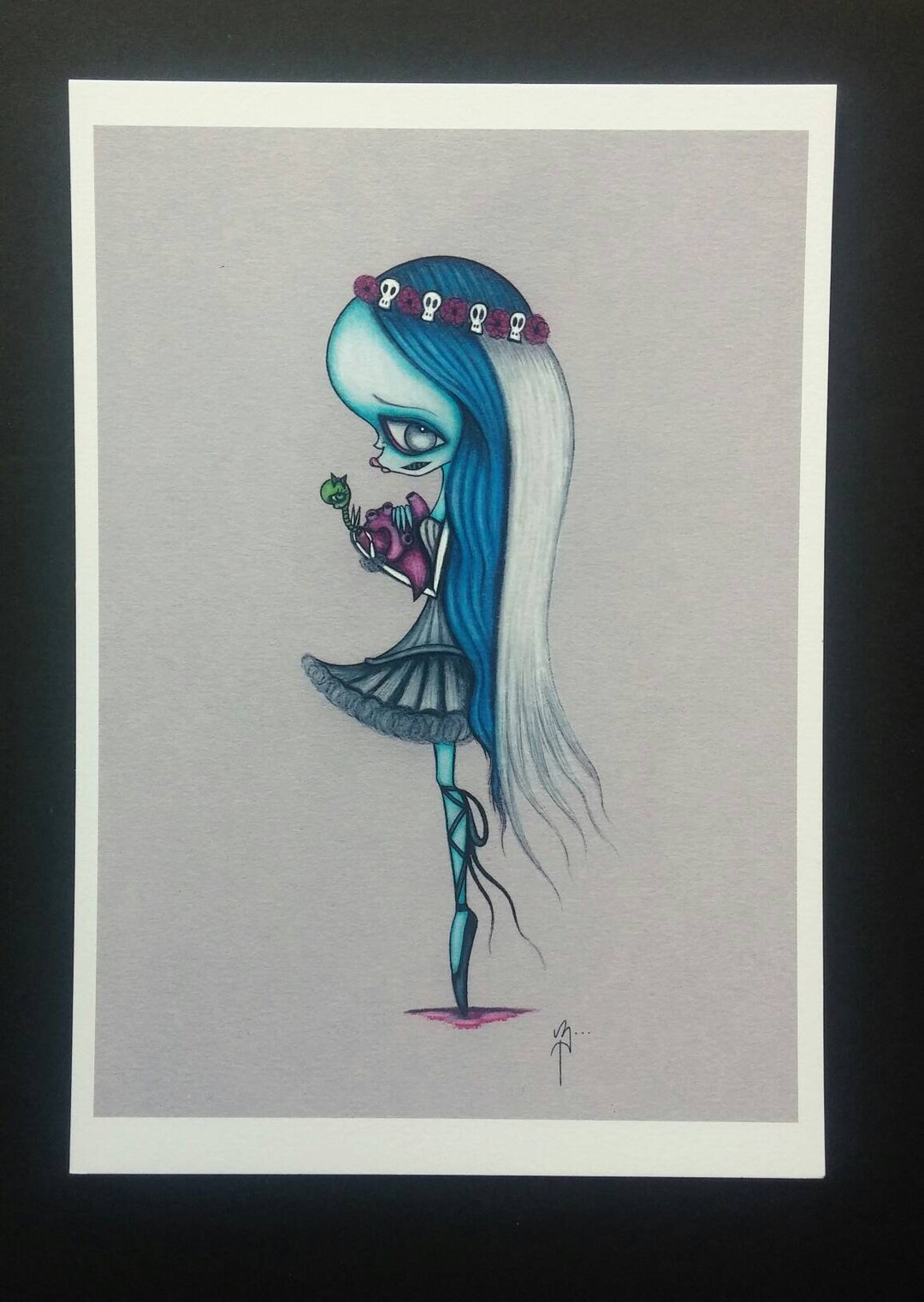 Emily Print - Limited Edition Fine Art Giclee Print - Corpse Bride Art ...