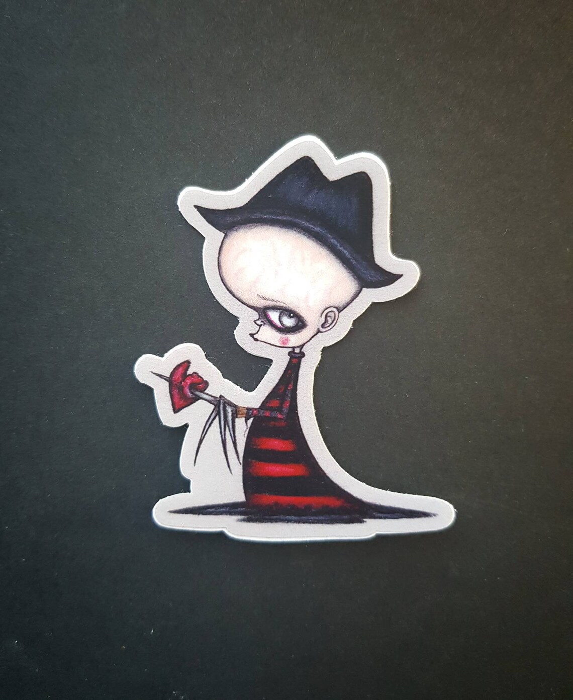 Freddy Krueger Vinyl Sticker 3x2 Inches Vinyl Sticker | Etsy