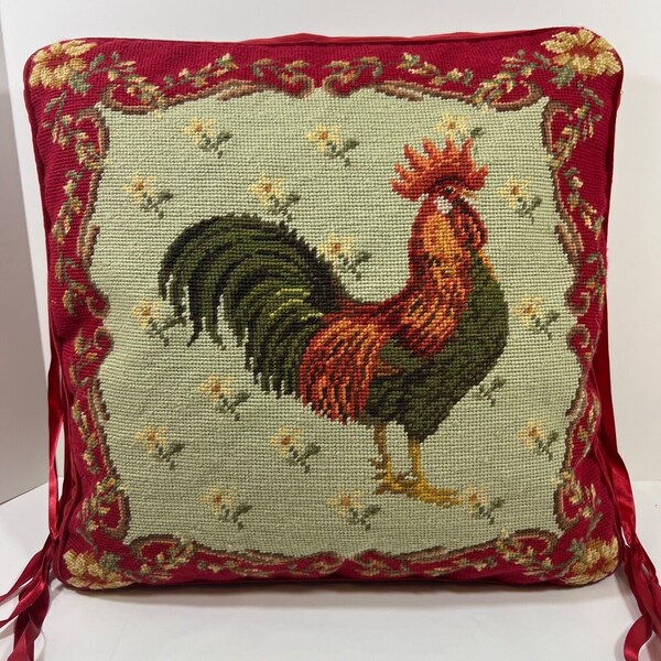 Needlepoint Cushion - Etsy