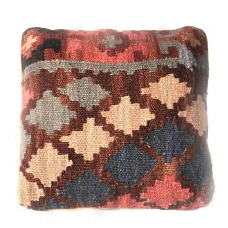 12x12 Kilim Pillow - Etsy