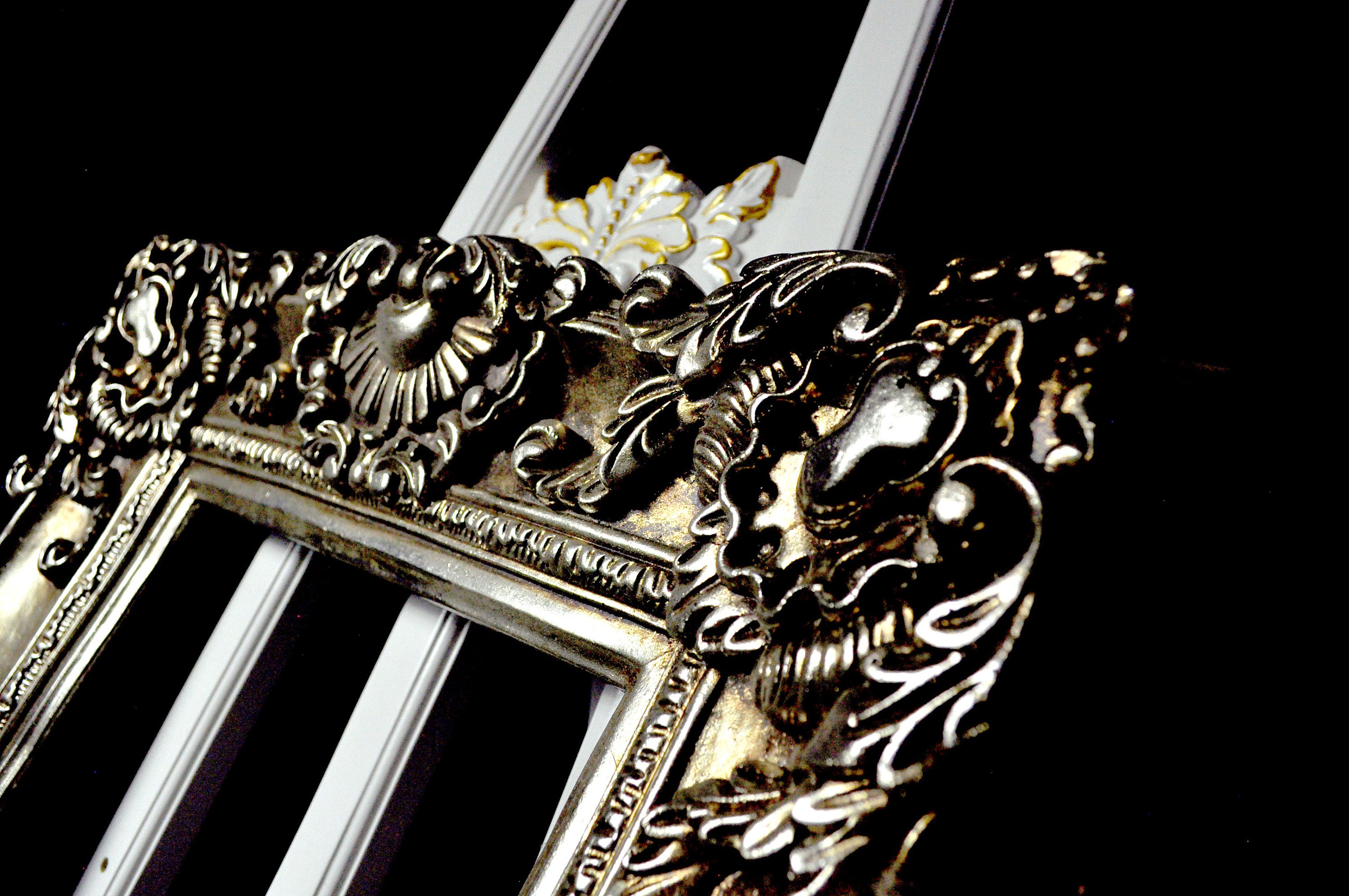 Vintage Gold Frame for Wall Art Elegant Rococo Style Faded - Etsy