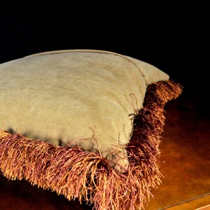 Vintage English Cottage Needlepoint Pillow Cover | Antique Cottagecore ...