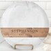 Last Name Gift - Family Name Plate With Established Date - Marble and ...