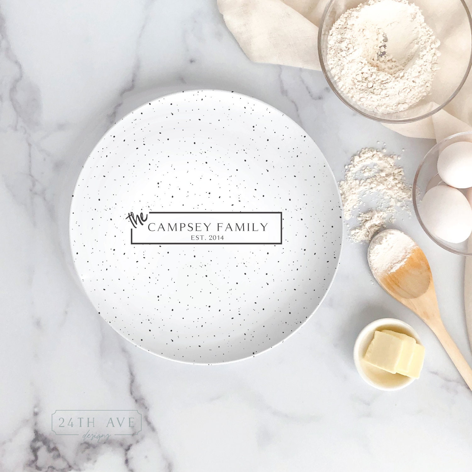 Family Name Plate With Established Family Date Family Name - Etsy