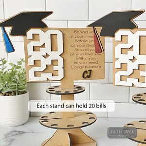 Graduation Money Cake Stand Graduation Money Holder Graduation Table ...