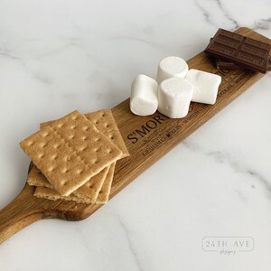 Smore Station Cutting Board, Smore Charcuterie, Smore Cutting Board ...