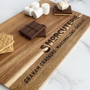 Smore Charcuterie Board, Smorcuterie Board, Smore Boards, Campfire ...