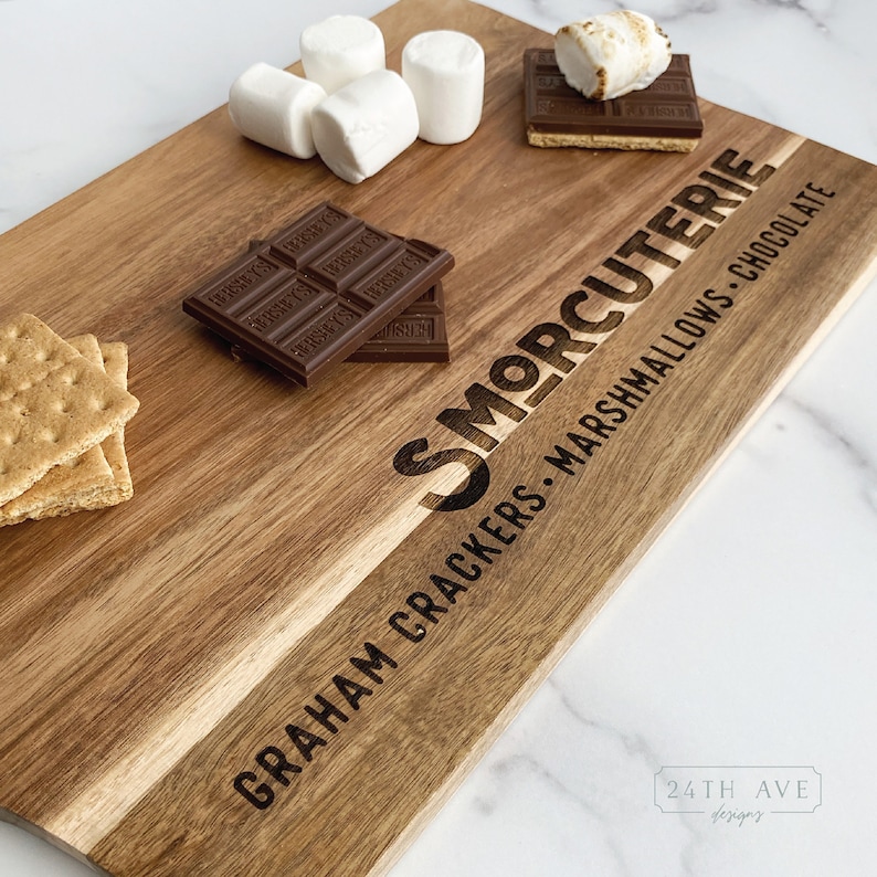 Smore Charcuterie Board Smorcuterie Board Smore Boards - Etsy