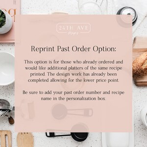Recipe on Platter - Recipe Plate - Handwritten Gift - Family Recipe ...