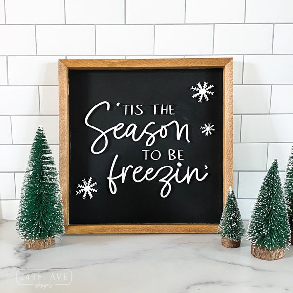 Tis the Season Sign - Etsy