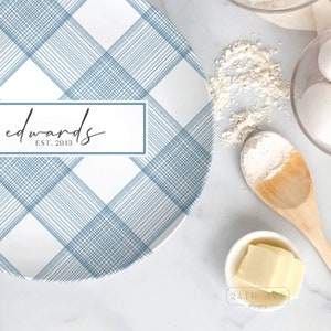 Last Name Gift - Family Name Plate With Established Date - Family Name ...