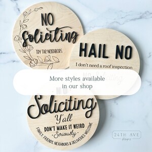 Working From Home Sign | No Soliciting Sign | WFH Do Not Disturb | Do ...