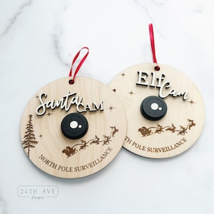 Santa Cam - Elf Surveillance - Christmas Cam - Santa Camera - Christmas ...