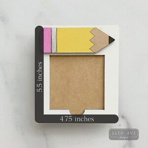 Teacher Post It Note Holder With Note Pad, Personalized Post It ...