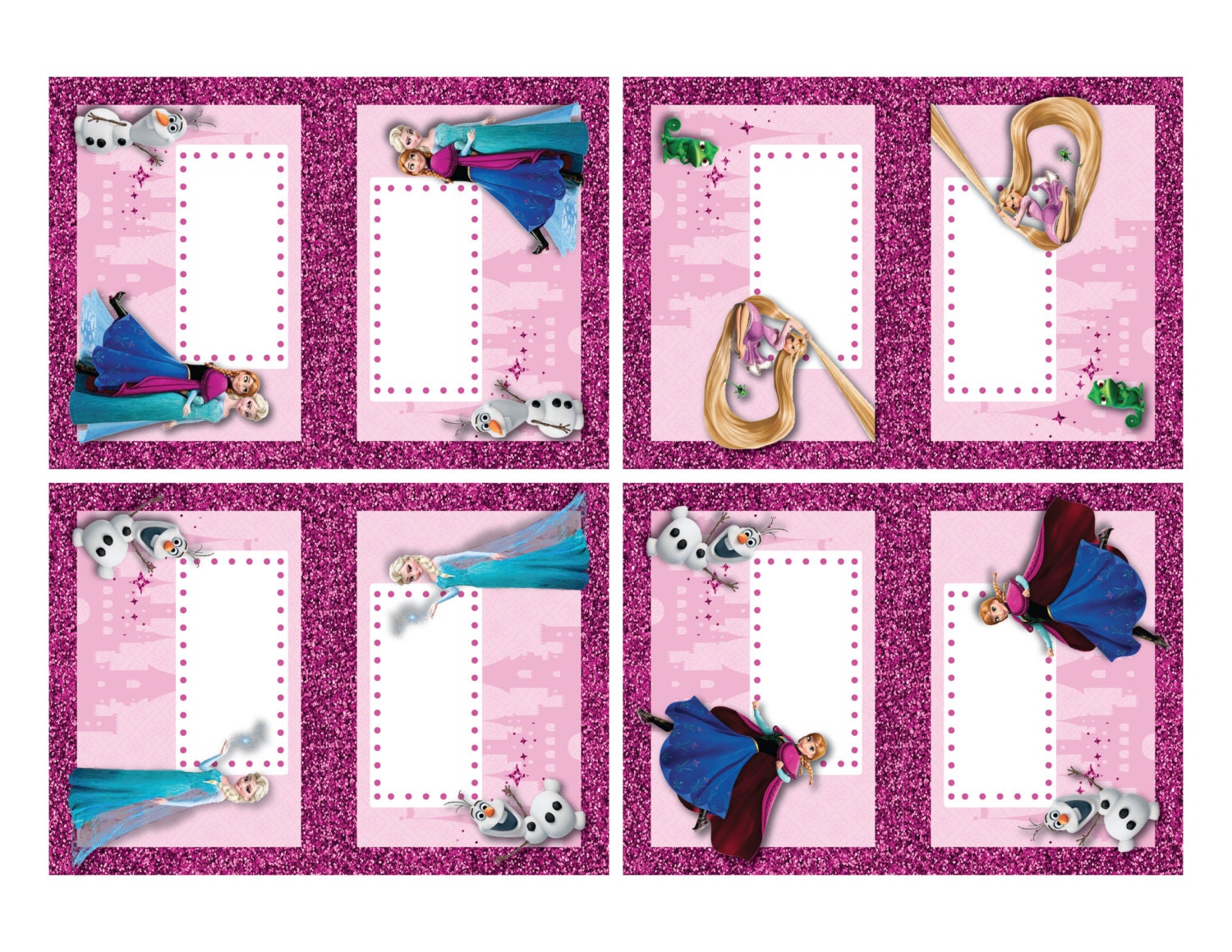 Food Table Labels - Children's Favorite Disney Princesses **newly Added ...