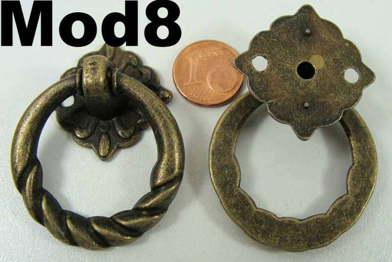 Poignée accessoire menuiserie métal couleur bronze Cartonnage - Etsy France