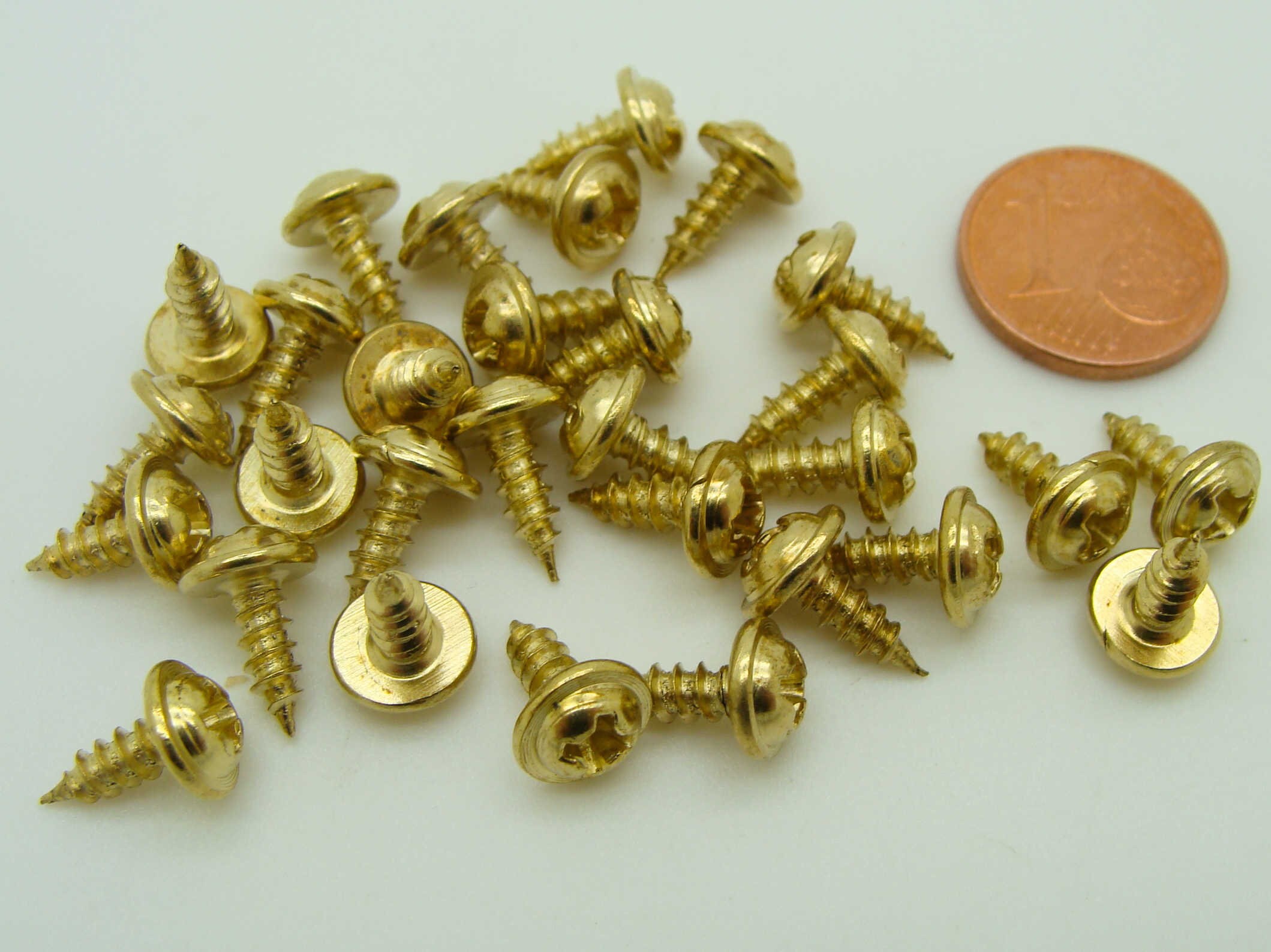 30 mini-vis petites 11mm acier ou doré pour cartonnage métal | Etsy