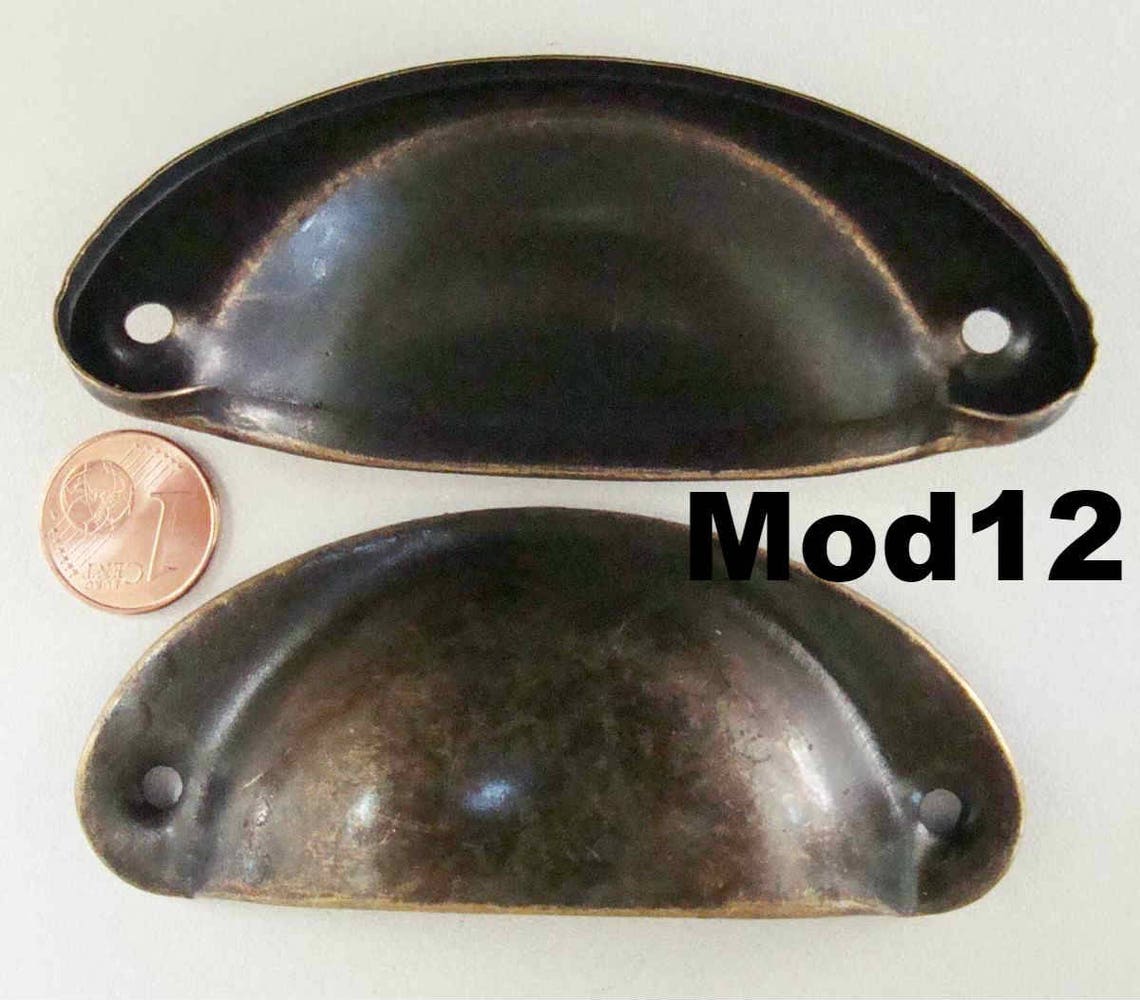 Poignée accessoire menuiserie métal couleur bronze Cartonnage - Etsy Italia