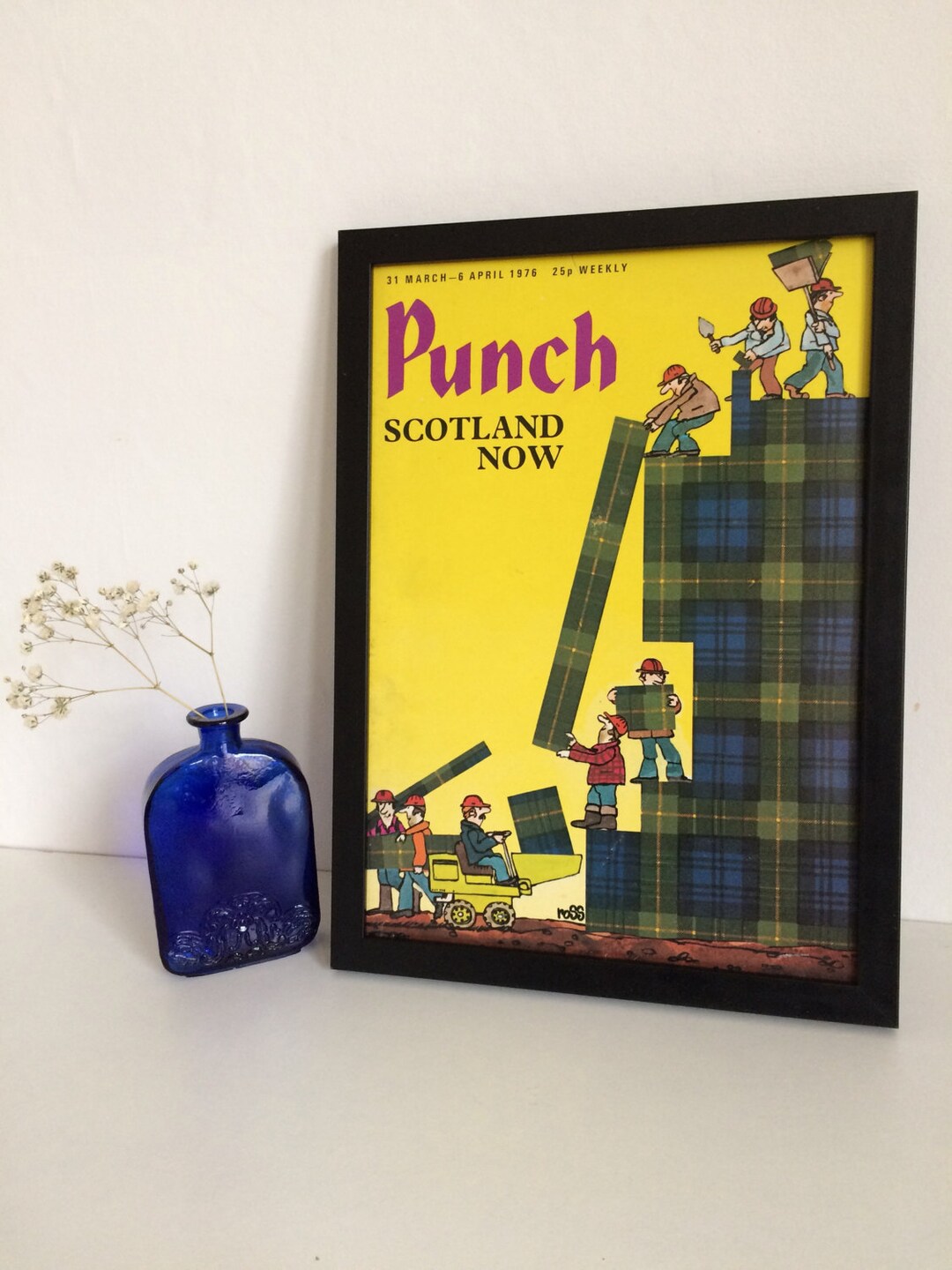Original Vintage Punch Magazine Front Cover Scotland Now 1976 - Etsy