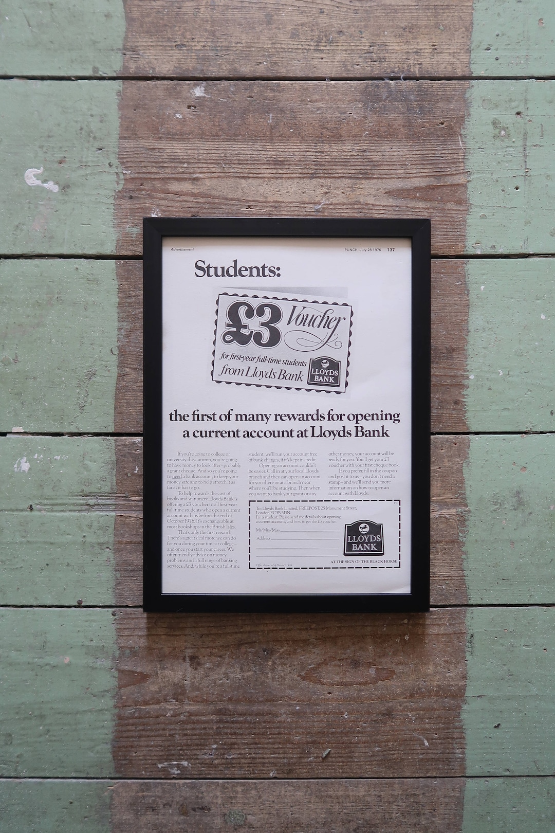 Vintage Leeds Permanent Building Society Framed Advert Bank - Etsy