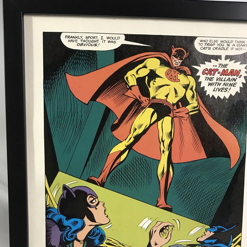 Comic Strip Frame Retro Vintage 1980's Magazine Art Wall - Etsy Norway