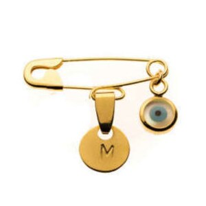Gold Evil Eye Safety Pin Baby Shower Gift Baby Safety Pin - Etsy