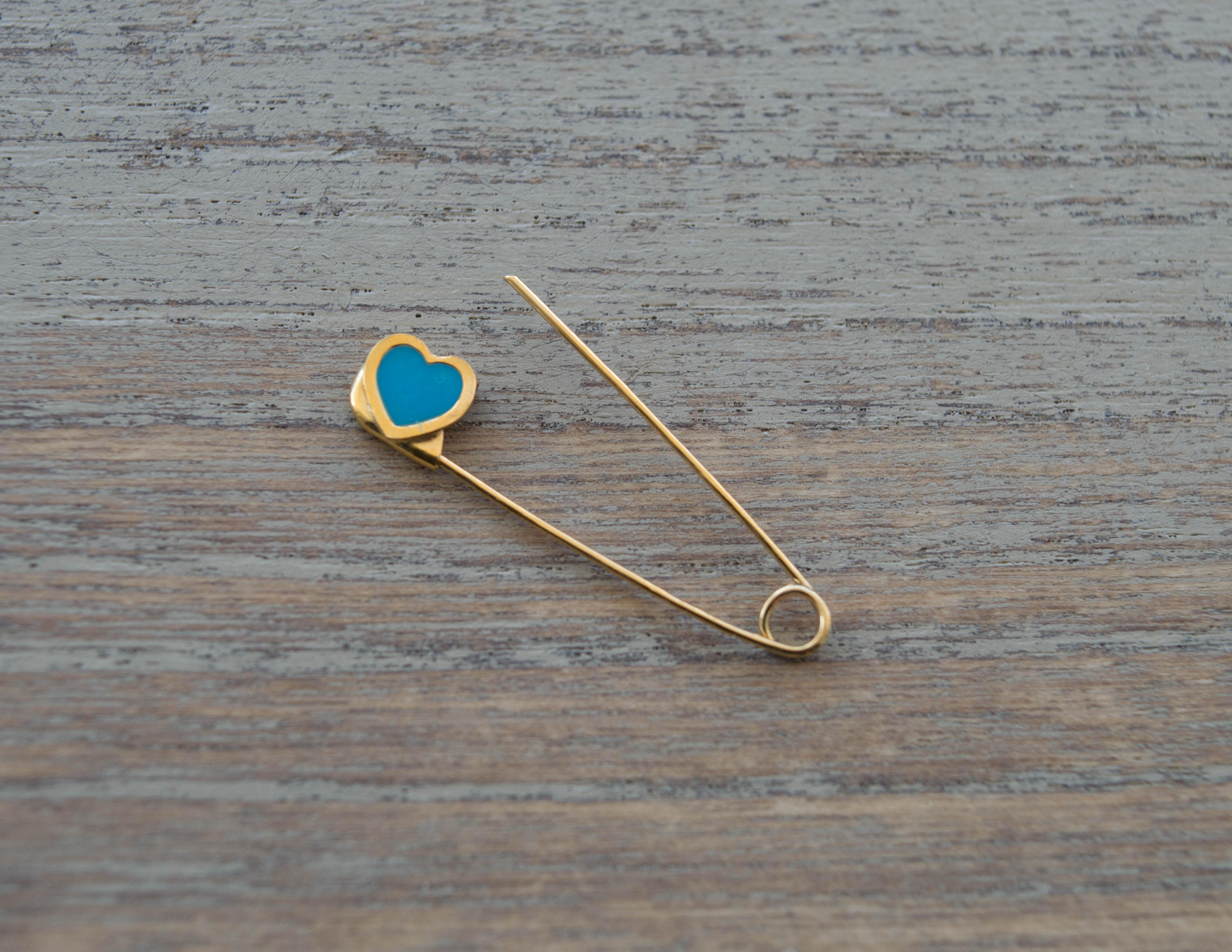 Gold Baby Safety Pin Charm Brooch Safety Pin Jewelry Baby - Etsy