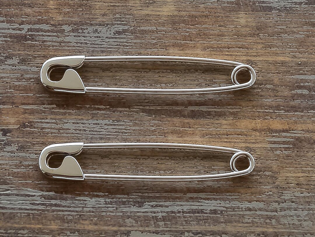 Silver Safety Pins,safety Pin Jewelry,sterling Silver,safety Pins ...