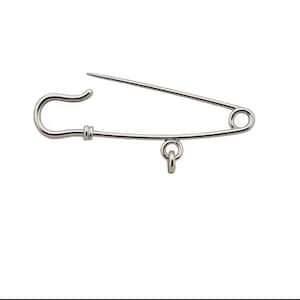 Gold Safety Pin Brooch: Minimalist Modern DIY Jewelry 1.25” - Etsy