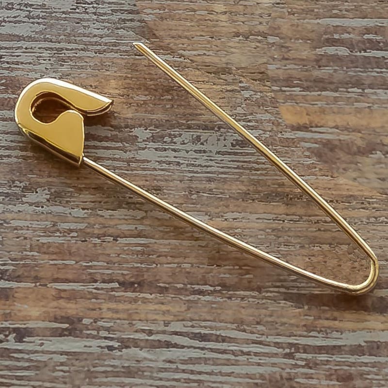 Safety Pin Earrings - Etsy