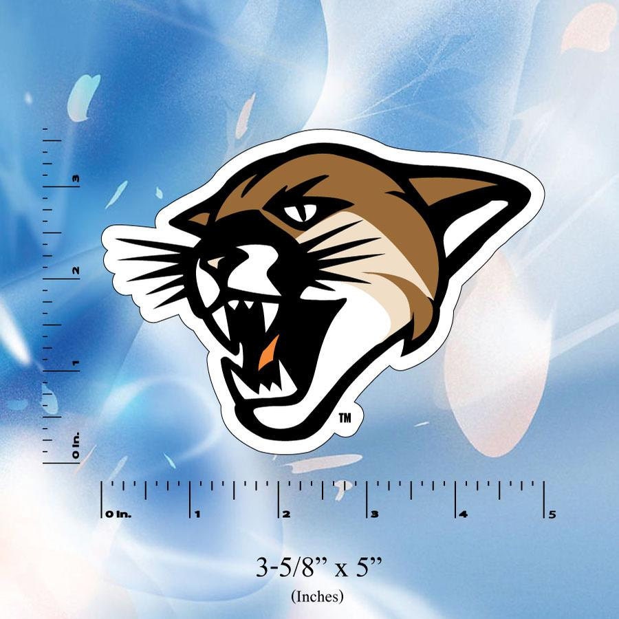 Catamount Head Sticker // UVM // University of Vermont // VCAT ...