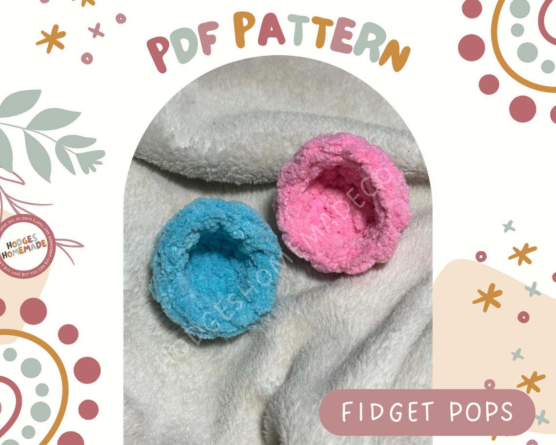 Fidget Pops Crochet Pattern - Etsy