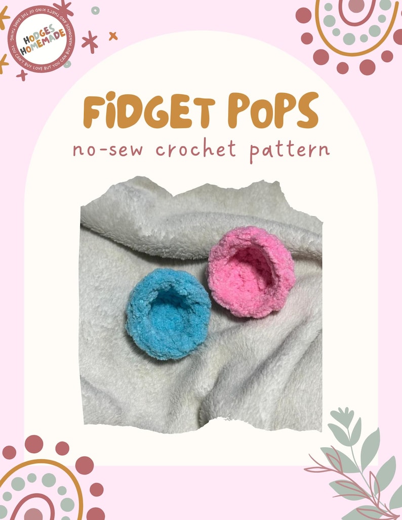 Fidget Pops Crochet Pattern - Etsy