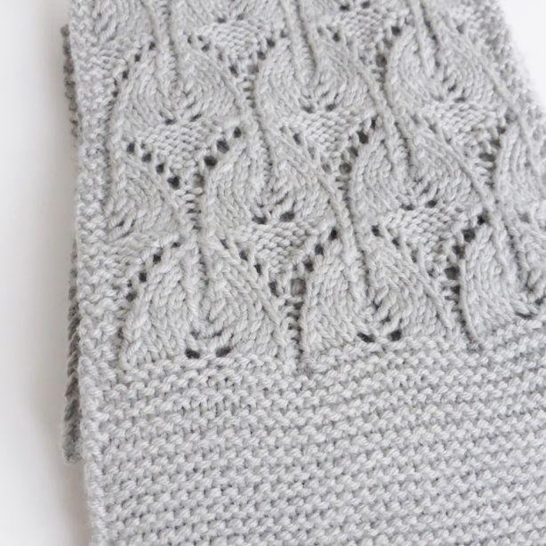 Cloud Covered Scarf Knitting Pattern - Etsy
